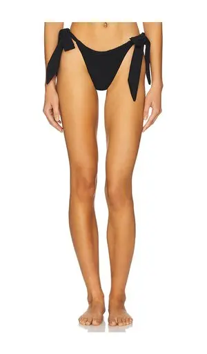 Faithfull The Brand Costa Bikini Bottom - Black