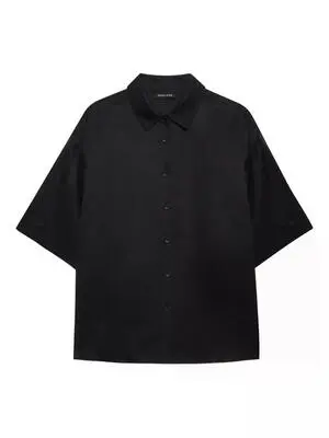 ANINE BING Coco Button-up Shirt - Black