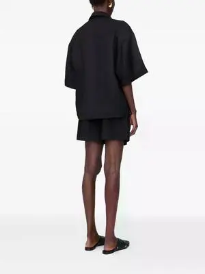 ANINE BING Coco Button-up Shirt - Black