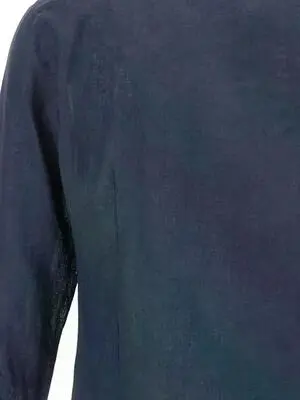 BARBA NAPOLI Linen Shirt - Blue
