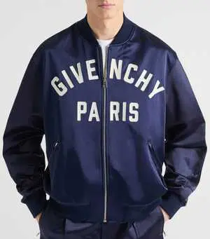 Givenchy Satin Bomber Jacket