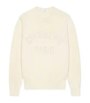Givenchy Cotton Logo Sweater