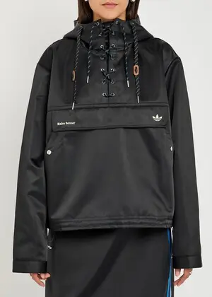 WALES BONNER Adidas X Hooded Satin Jacket