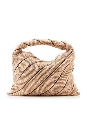 Bottega Veneta Large Hop Raffia Bag - Neutral