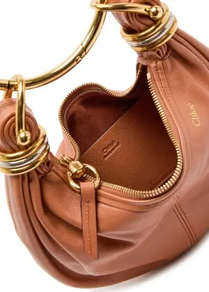 Chloé Grained Leather Top Handle Bag
