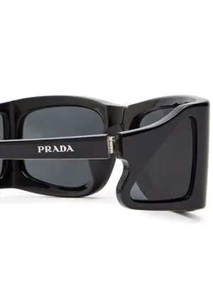 Prada Rectangle-frame Sunglasses