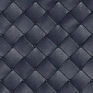 Bottega Veneta Leather Intrecciato Zip Pouch