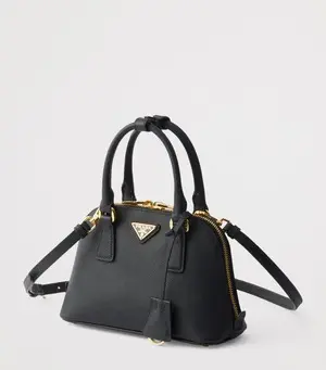 Prada Mini Leather Top-handle Bag