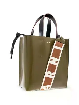 Marni Leather Museo Mini Bag - Green