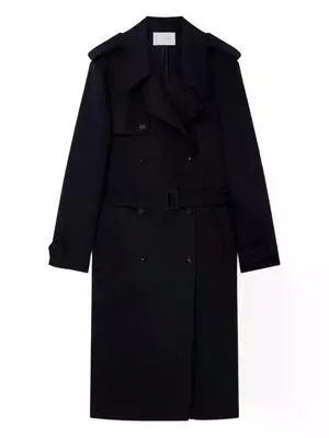 Stella McCartney Double-breasted Trench Coat - Blue