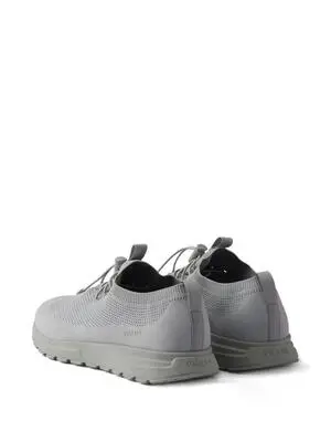 Prada Prax Knit Sneakers - Grey