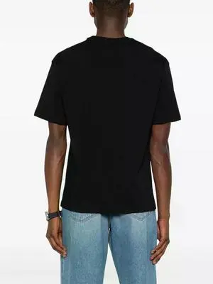 A.p.c. Logo-print Cotton T-shirt - Black