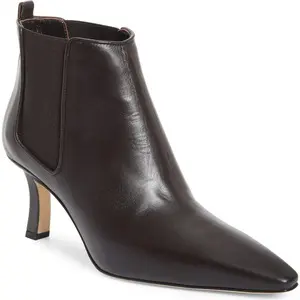 Manolo Blahnik Dildatra Pointed Toe Chelsea Boot