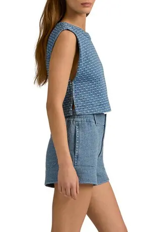FAVORITE DAUGHTER The Arlo Texture Crop Top