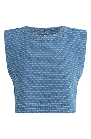 FAVORITE DAUGHTER The Arlo Texture Crop Top