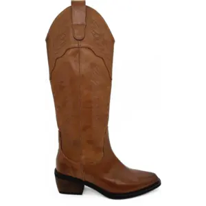 AMIE RAFA Montana Boots - Tan