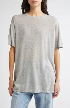 Toteme Drop Shoulder T-shirts For Women