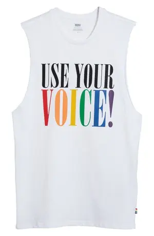 LEVI'S Community Pride Sleeveless Graphic Tee