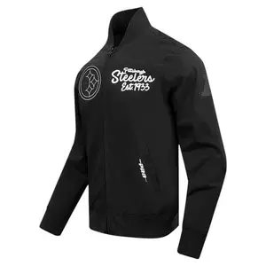 PRO STANDARD Pittsburgh Steelers Full-zip Twill Jacket - Black