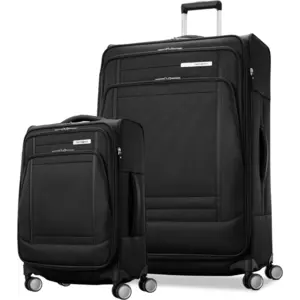 SAMSONITE Uplift Softside Expandable Spinner Luggage Set - Black
