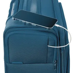 SAMSONITE Uplift Lightweight 2-piece Set Softside Expandable Luggage - Cerulean Blue