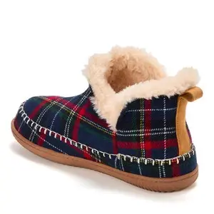DEARFOAMS Brixen Bootie Slipper - Blue Multi