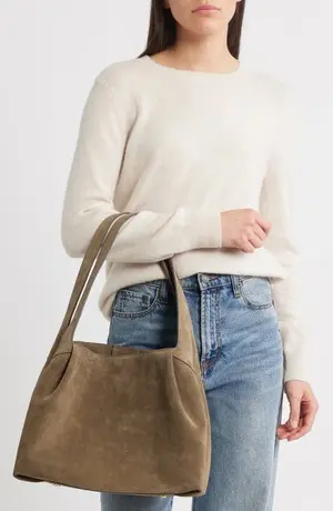 Rag & Bone Slade Suede Tote - Cedar