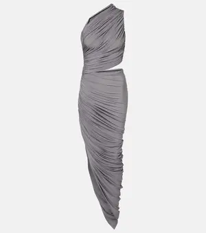 asymmetric ruched dresses