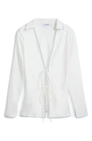 Desigual Tie-front Shirt