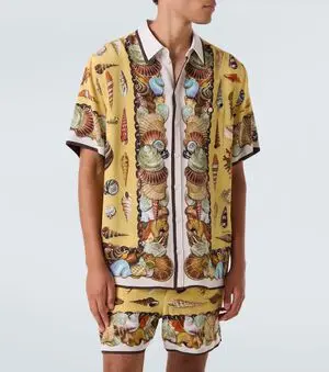 Dolce & Gabbana Printed Silk Crêpe Shirt - Multicoloured