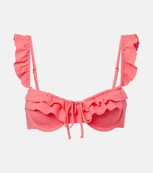 Marysia Seraphine Ruffled Bikini Top