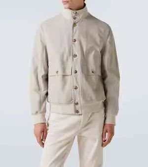 Brunello Cucinelli Leather Blouson