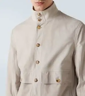 Brunello Cucinelli Leather Blouson