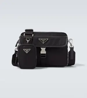 Prada Re-nylon Shoulder Bag - Black