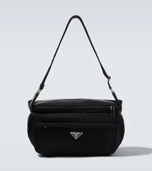 Prada Re-nylon Shoulder Bag - Black