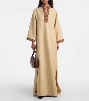 Loro Piana Tilde Cotton Kaftan