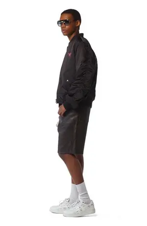 Mcm X Snipes Satin Bomber Jacket