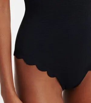 Marysia Mexico Reversible Scalloped Swimsuit - Black