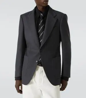 TOM FORD Wool And Silk Blazer