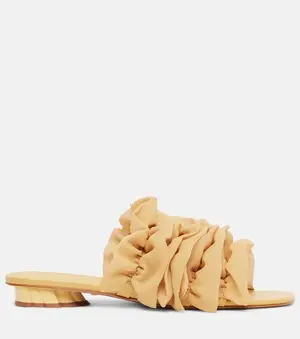 Farm Rio Ruffled Sandals