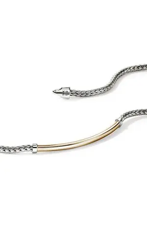 John Hardy Essential Chain Bracelet - Silver/gold