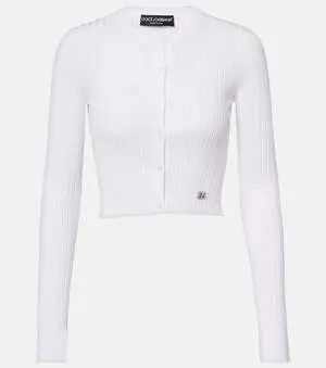 Dolce & Gabbana Embellished Cardigan - White