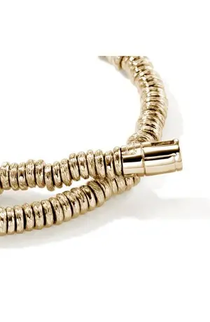 John Hardy Heishi 14k Bracelet
