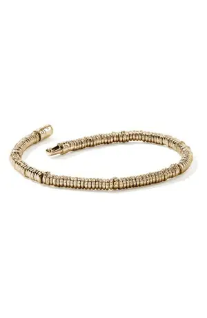 John Hardy Heishi 14k Bracelet