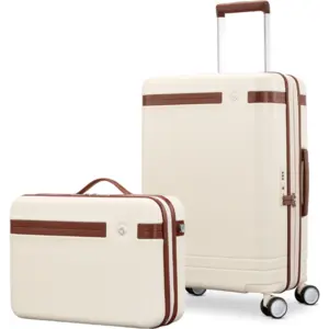 SAMSONITE Virtuosa 2 Piece Luggage Set - Ivory