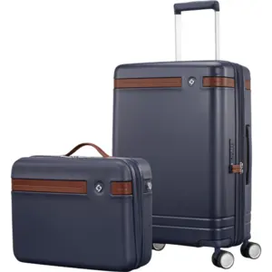 SAMSONITE Samsonite Virtuosa 2 Piece Luggage Set Navy
