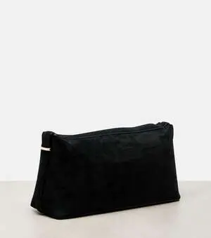 TOTEME Suede Clutch - Black