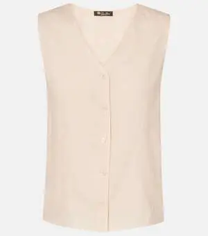 Loro Piana Button Detailed Vests For Women