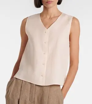 Loro Piana Milly Ramie Vest