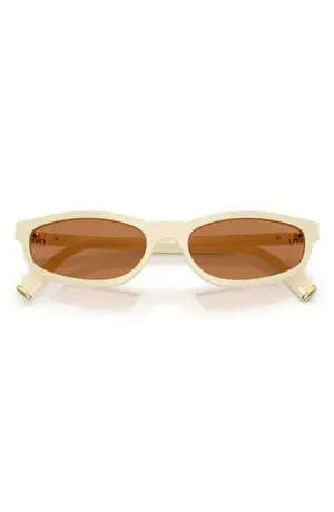 Miu Miu 54mm Oval Sunglasses